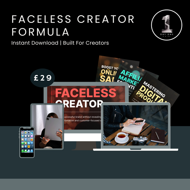 Faceless Creator Formula - Day 1 Digital